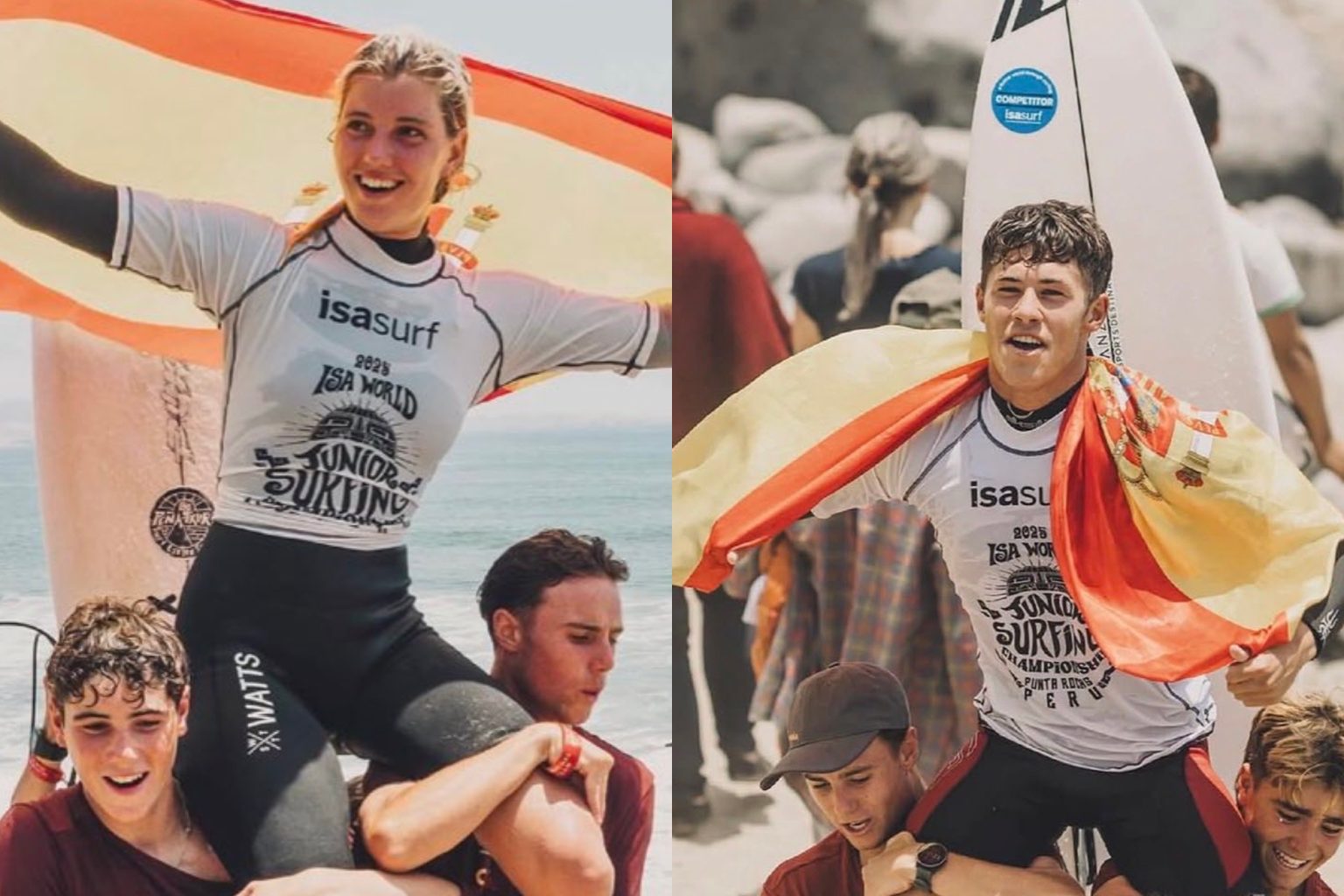 Doble oro español: Donegan y Borelli campeones junior 2025 - Core ...